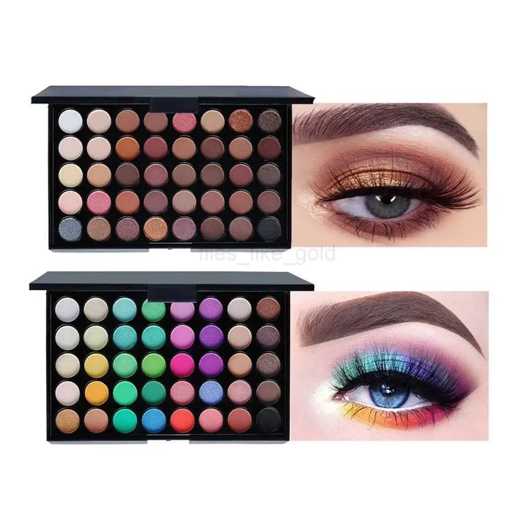 Shimmer & Matte Eyeshadow Palette - High Pigment, Waterproof - Shop Now ...