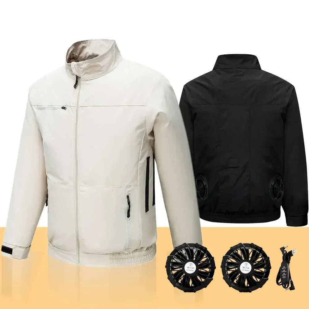 Electric Cooling Vest: Premium Quality USB Fan Jacket for Outdoor Work ...