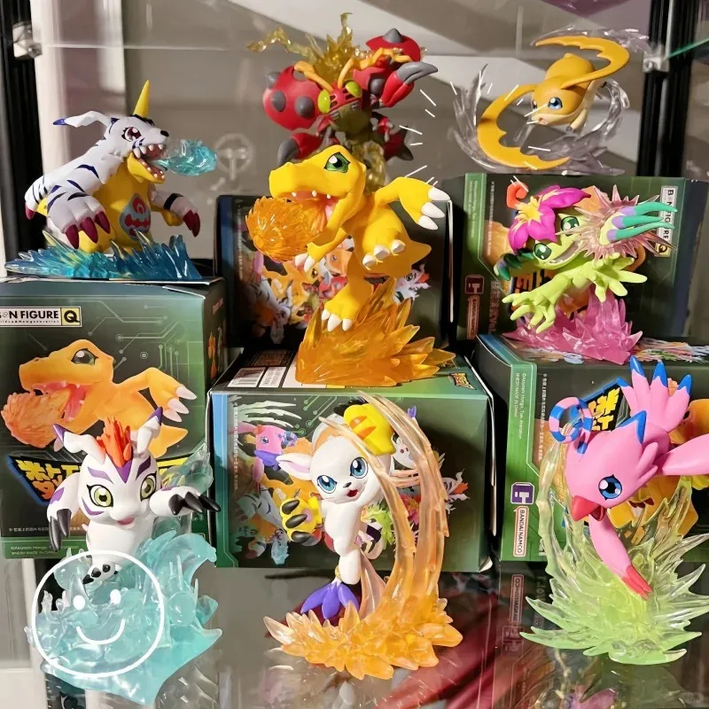 Adventure Dinosaur Blind Box Digimon Figures Agumon, Gabumons, Greymon ...