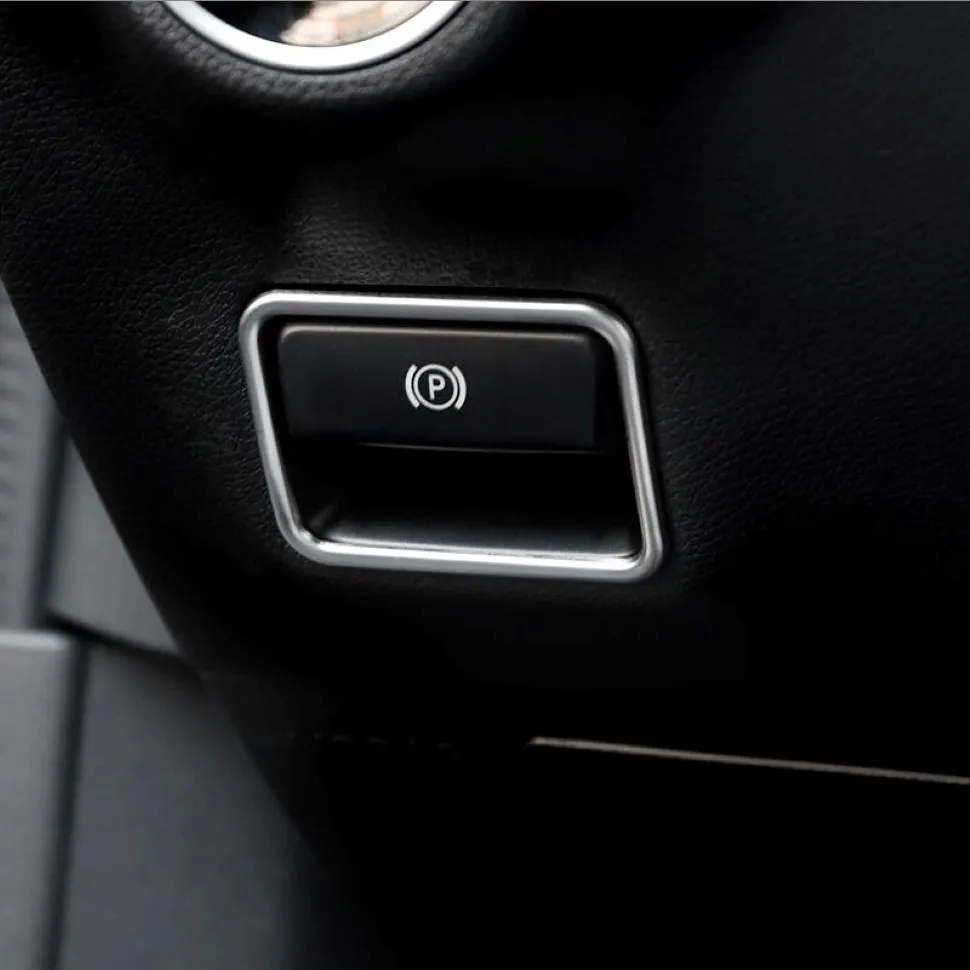 Mercedes Benz A B Class Electronic Handbrake Frame Cover Trim Carbon ...