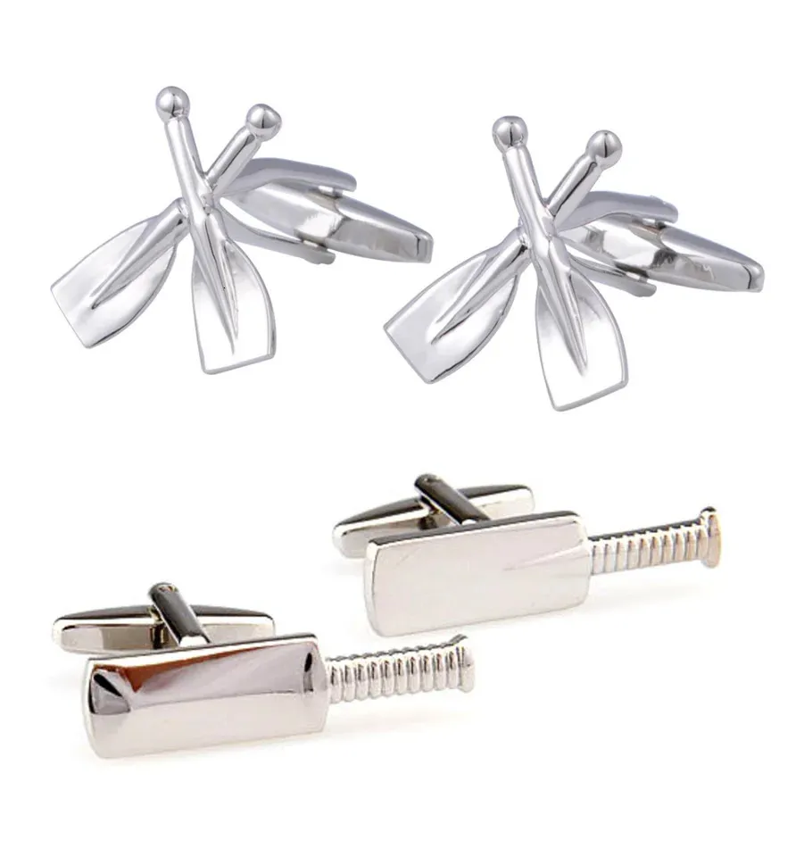 DHgate.com:Copper-Plated Rowing Oar Cufflinks Set (10 Pairs) - Nautical ...