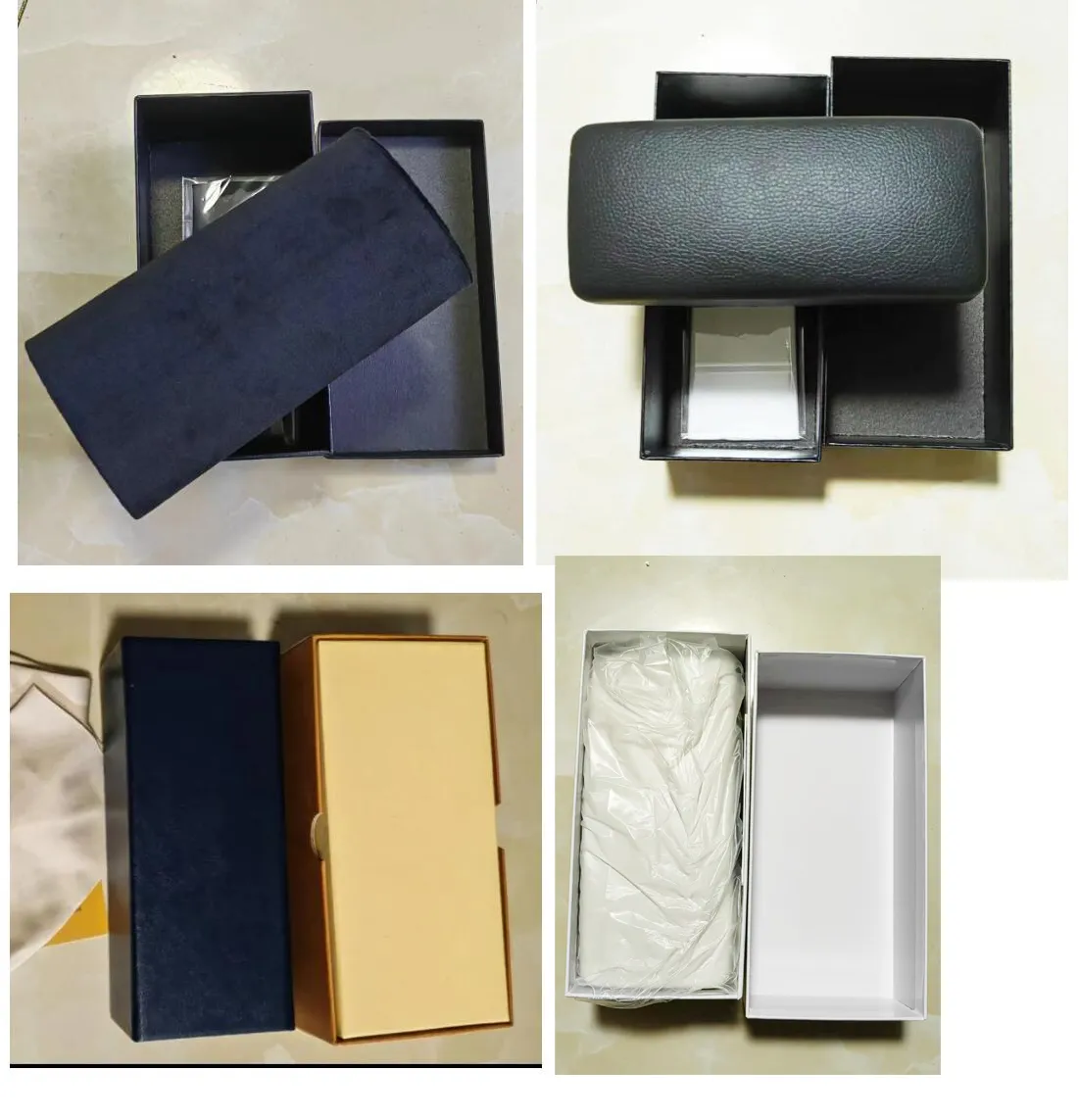 High Quality Folding Sunglasses Package Box With 9 Styles Of Black And ...