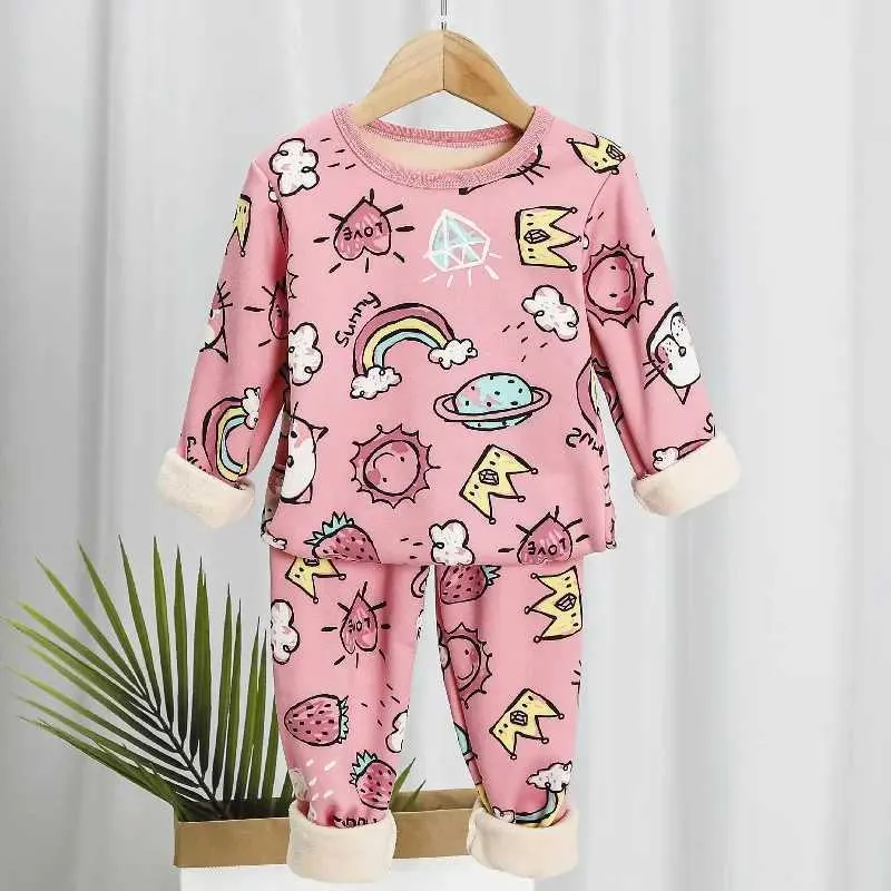 Warm & Cozy Children's Pajamas: Cartoon Long Sleeve Set - Best Seller ...
