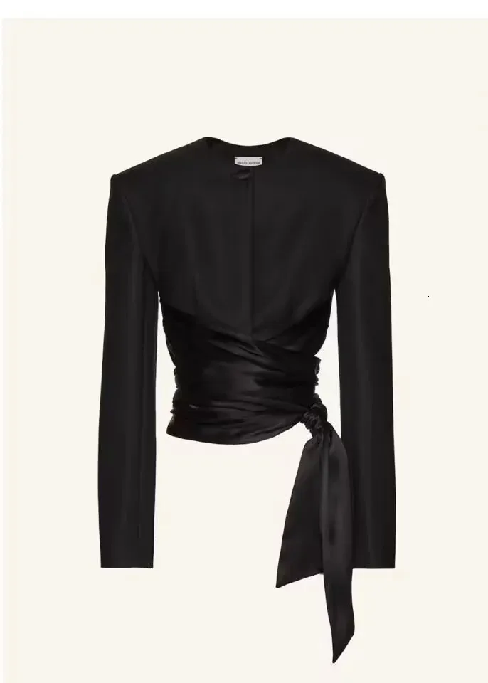 Long Sleeve Two Piece Skirt Set Women Sleeveless Vest Top and Floor ...