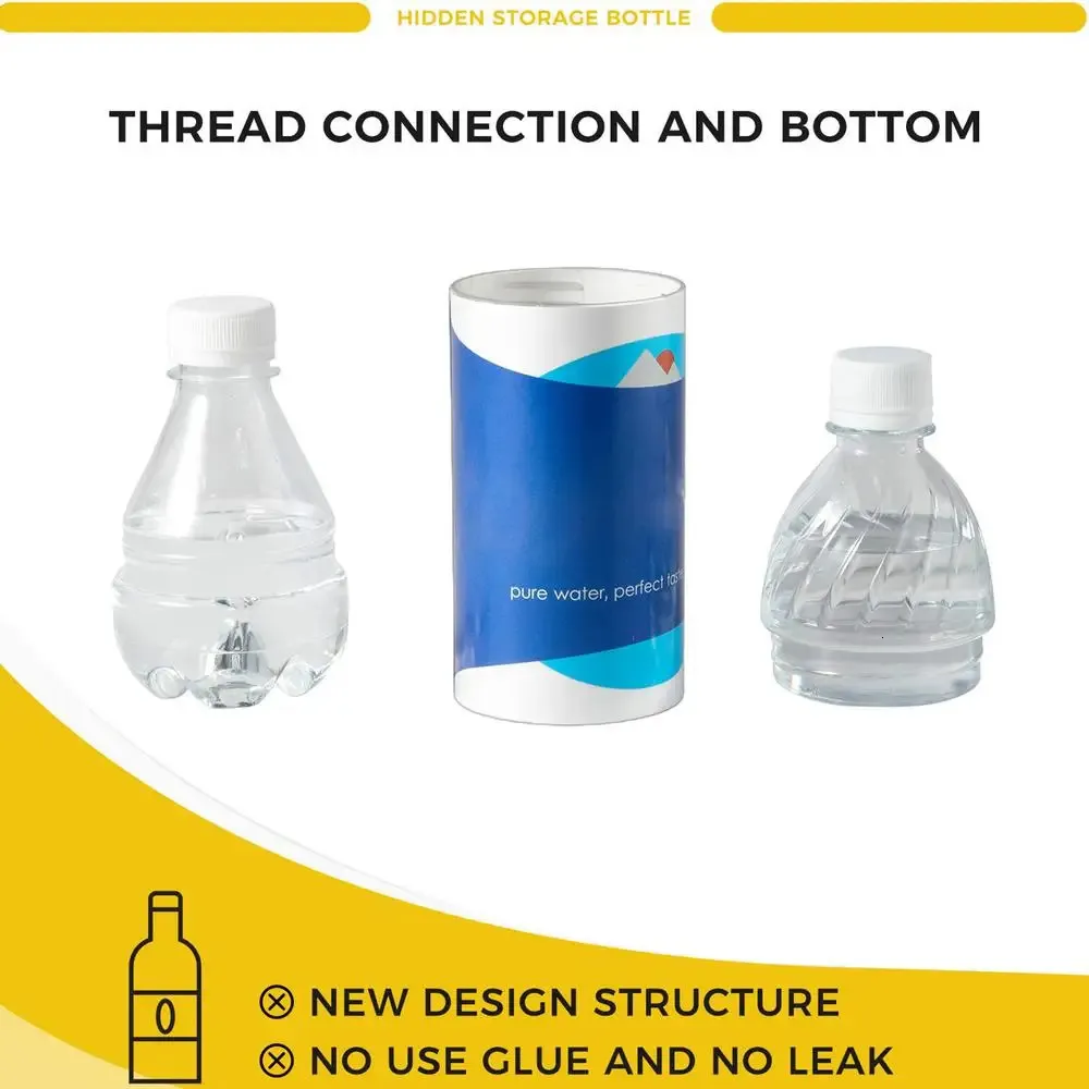 Hidden Compartment Water Bottle - Discreet Diversion Container, Food ...