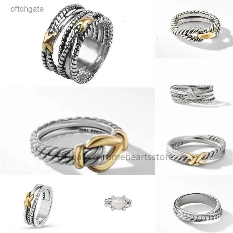 Vintage Braided Ring Set - Twisted Wire Band Rings for Men & Women ...