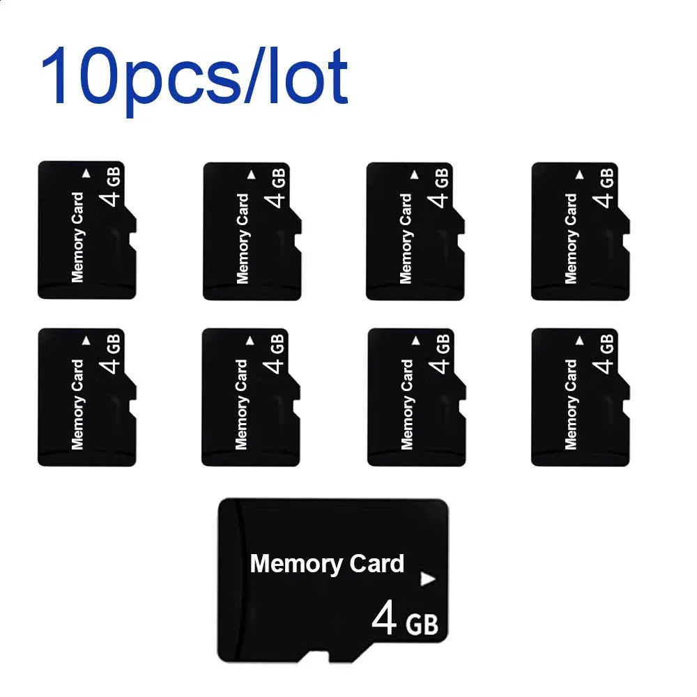 10-Pack High-Speed Memory Card Set: Class 6 SD Card & Micro SD Options ...