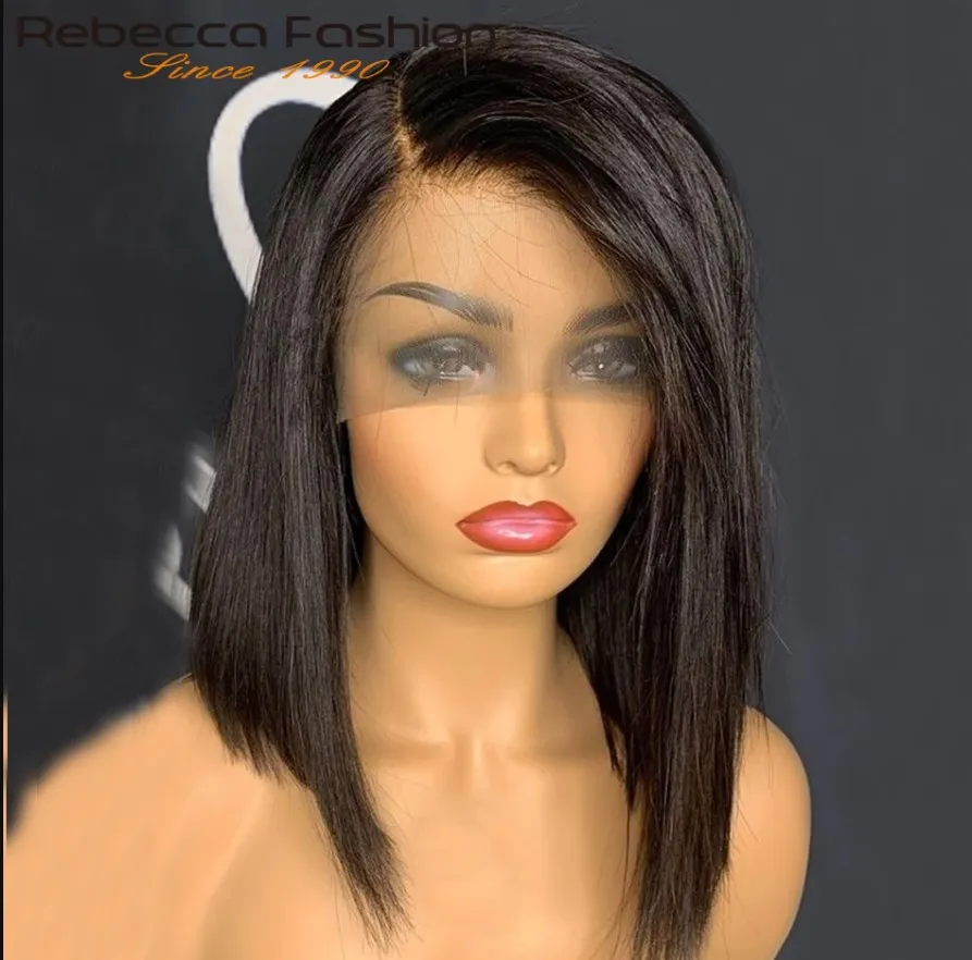 Brésilien Brésilien Lace Lace Perruque Human Hair Wigs For Womenless ...
