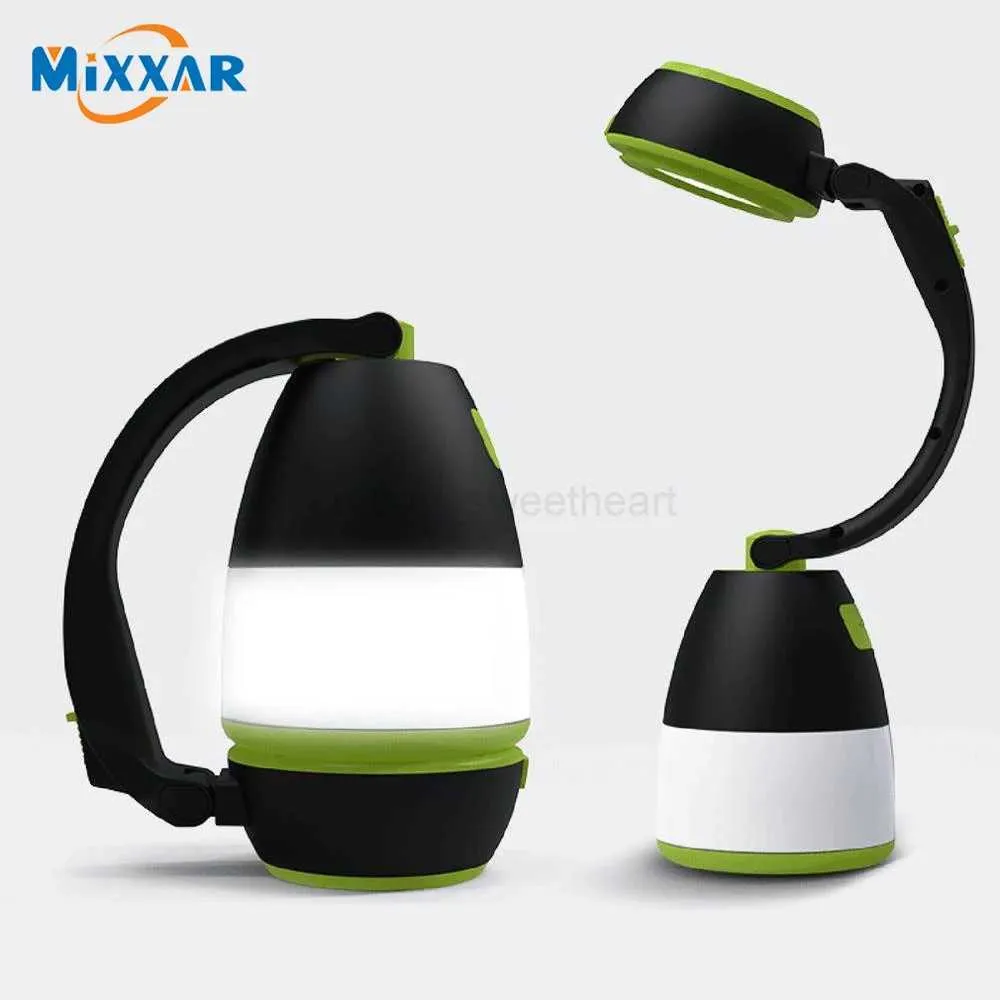 3-in-1 Rechargeable LED Camping Light: Portable Power Bank & Table Lamp ...