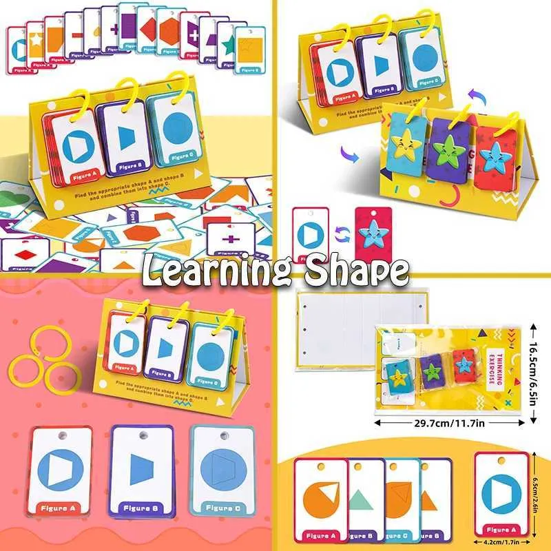 Wall Chart Cognition Card Montessori Educational Materials Baby Toys ...