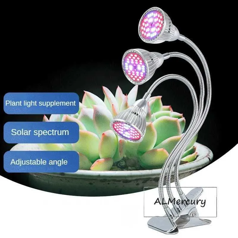 Full Spectrum LED Plant Growth Plant Light With Integrated Multi Head For Succulents, Flowers ...