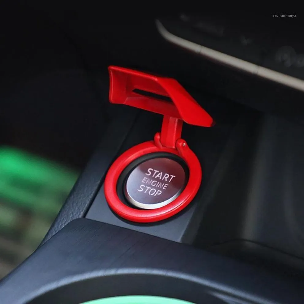 Universal Car Engine Start Stop Switch Button Cover Anti Scratch ...