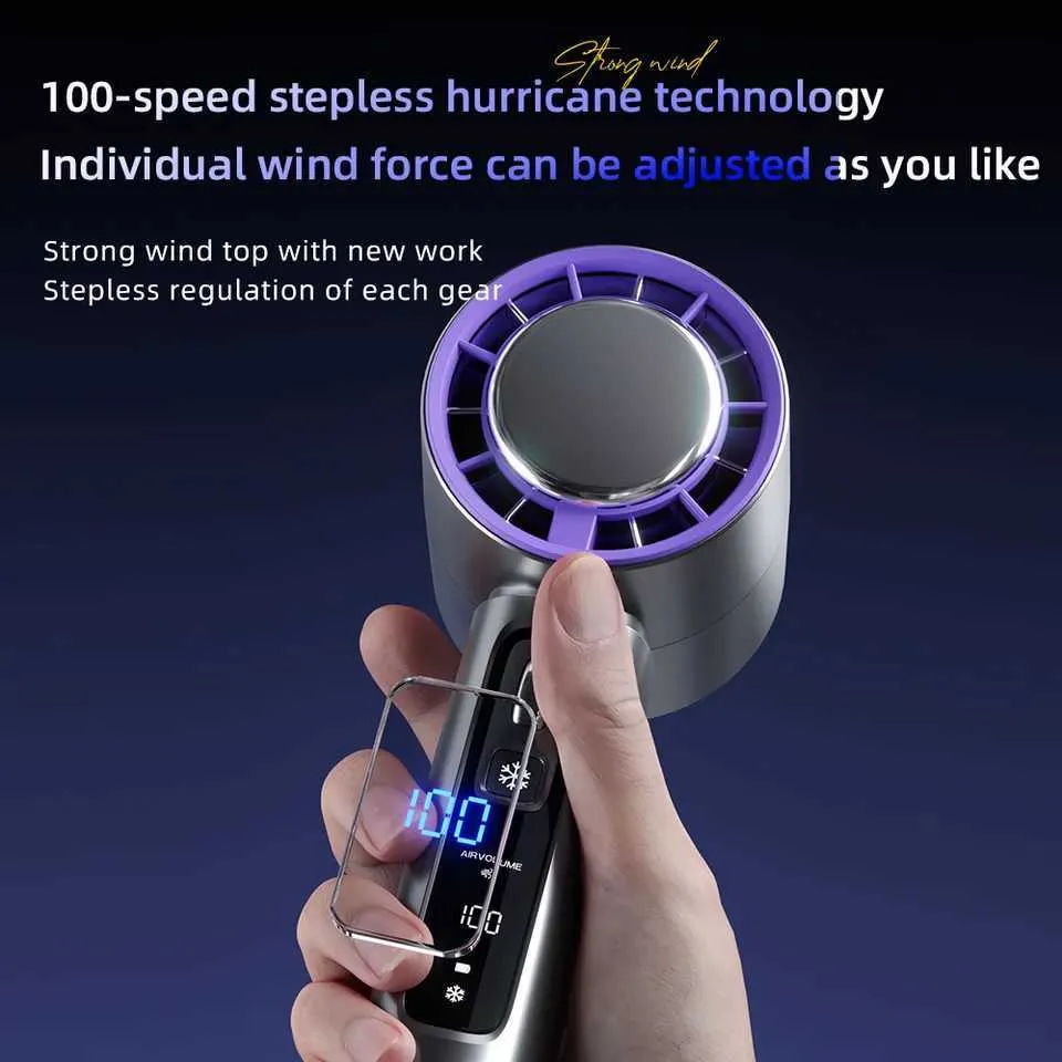 2024 New High Speed Handheld Spal Brushless Fans With Semiconductor ...