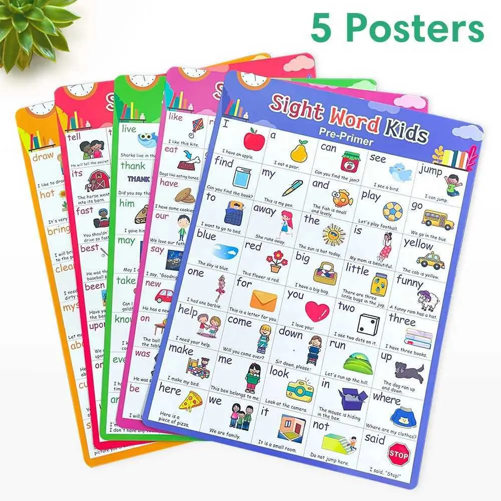 DHgate.com:Cognition Cards: 220 English Visual Word Posters for Child ...