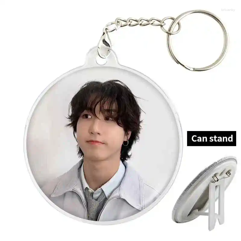 Customizable Han Ji Sung KPOP STAR Anchor Brooch Pin Cartoon Fashion ...
