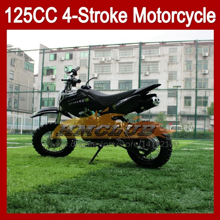 125cc Dirt Bike - Kids/Adult Off Road Motorcycle, 4-Stroke Gas Powered ...