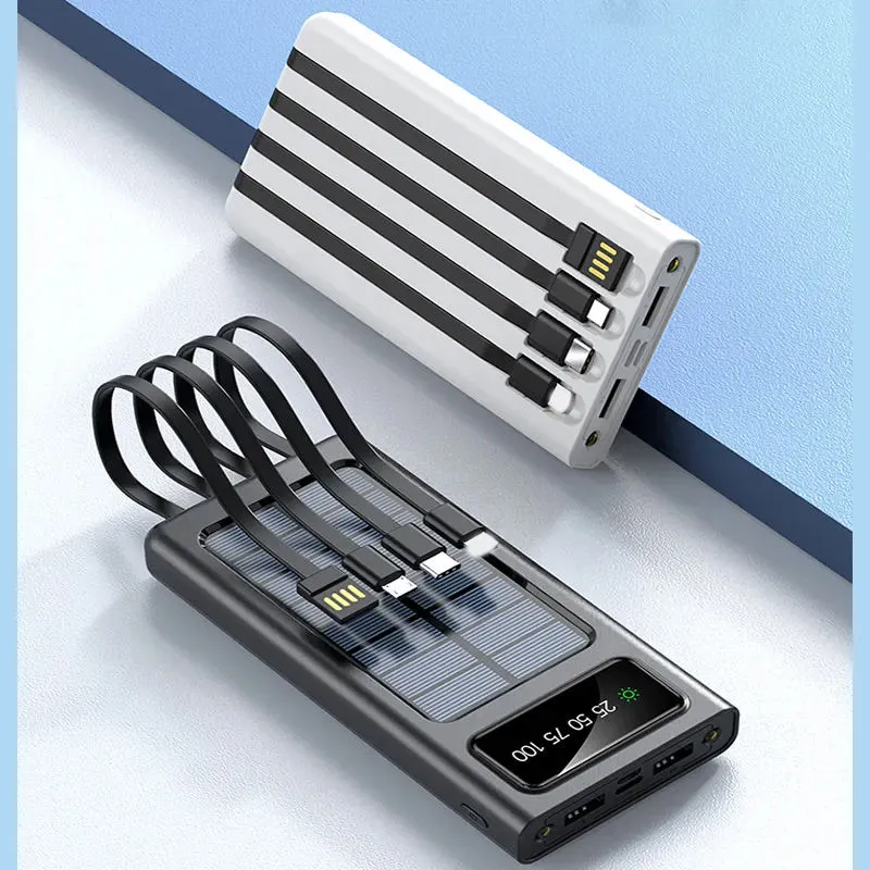 DHgate.com:2024 Solar Power Bank: 10000/20000/30000mAh Portable Charger ...