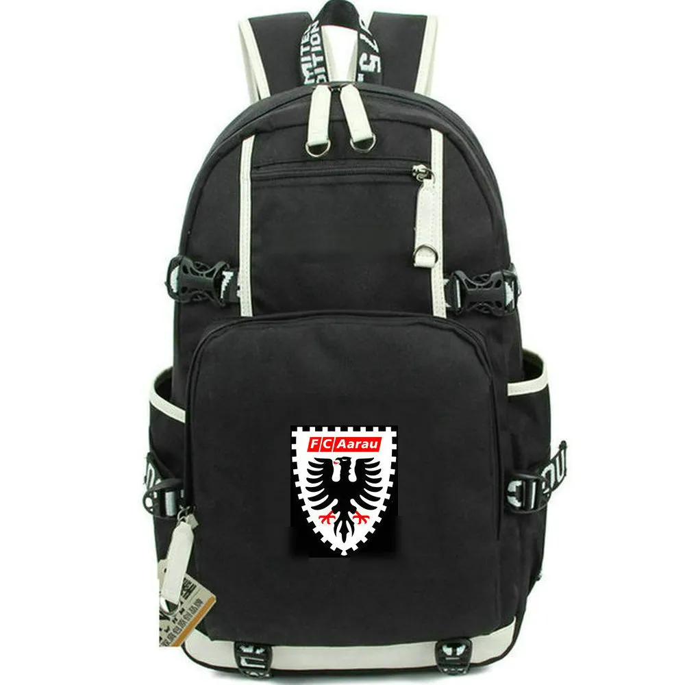 FC Aarau Backpack 2024 Badge Daypack, Football Club School Bag, Sport ...