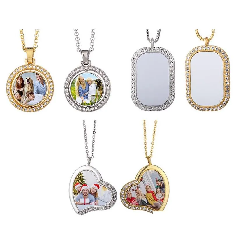 Blank Heart Sublimation Pendants: DIY Necklace Kit for Creative Jewelry ...