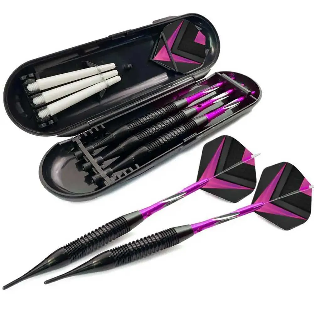 Soft Tip Darts Set 3-Pack - Safe Plastic Darts for Electronic Dartboard ...