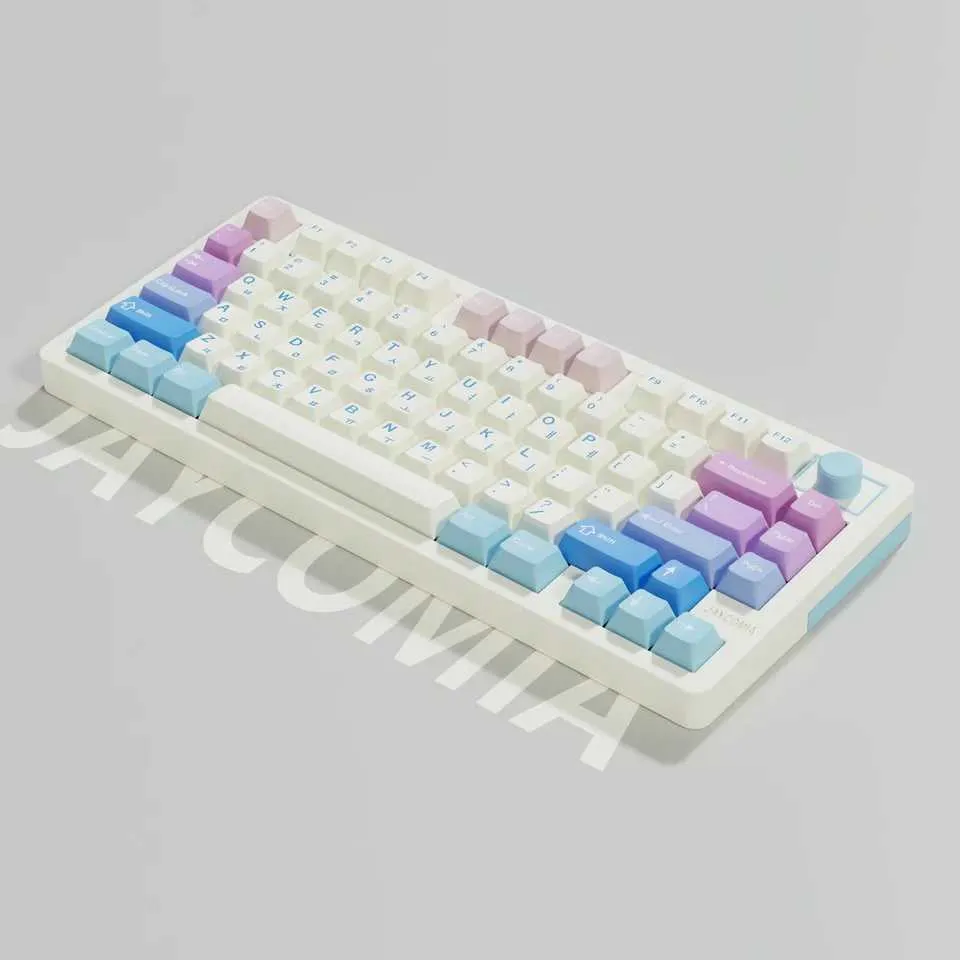 Keyboards GMK Fairy Korean Pbt Cherry Keycaps 150 Keys 7u Alice Space ...