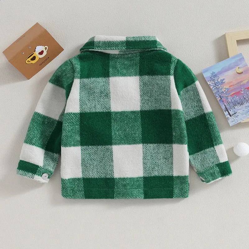 Girls Plaid Jacket: Autumn Long Sleeve Button-Down Shirt, Best Seller ...