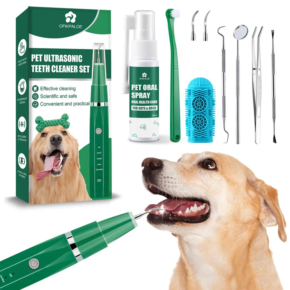 DHgate.com:Dog Teeth Cleaning Kit: Ultrasonic Dental Cleaner for Pets ...
