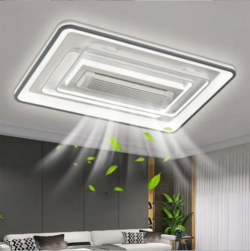 Invisible Bladeless Ceiling Fans With LED Light Remote Control ...