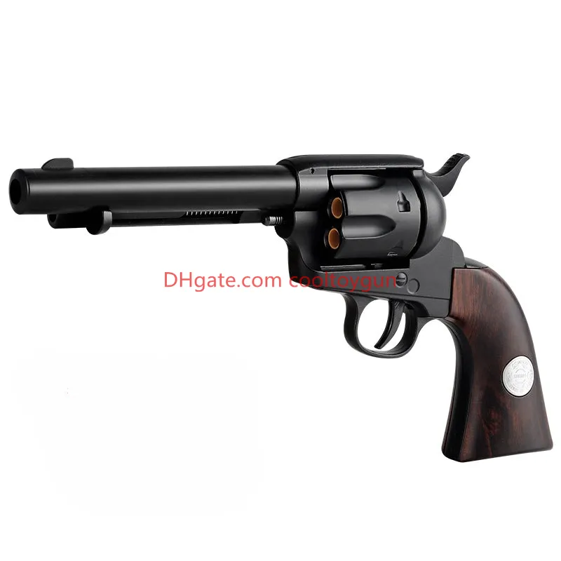Colt 1873 Revolver À La Seule Action Replica Alloy Toy Gun Blaster Soft ...
