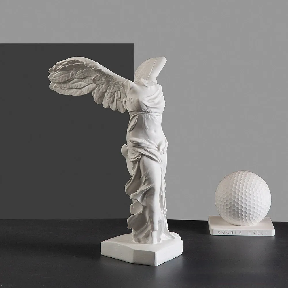 Greek Goddess of Victory statue of liberty - Angel Wing Resin Sculpture ...