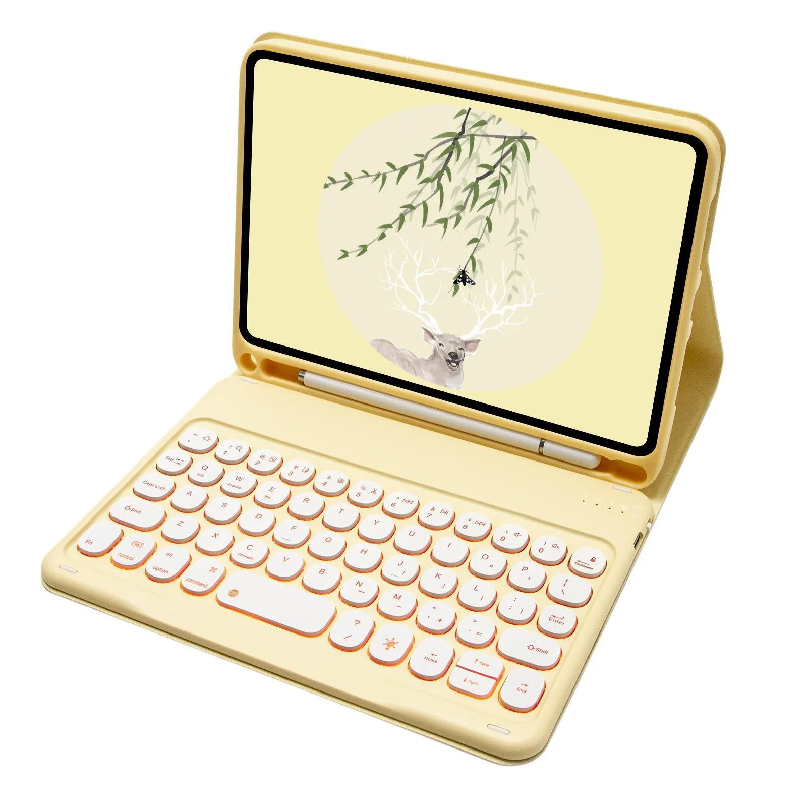 Keyboard Case For IPad Mini 6 8.3inch Inputs Wireless Bluetooth Holder ...