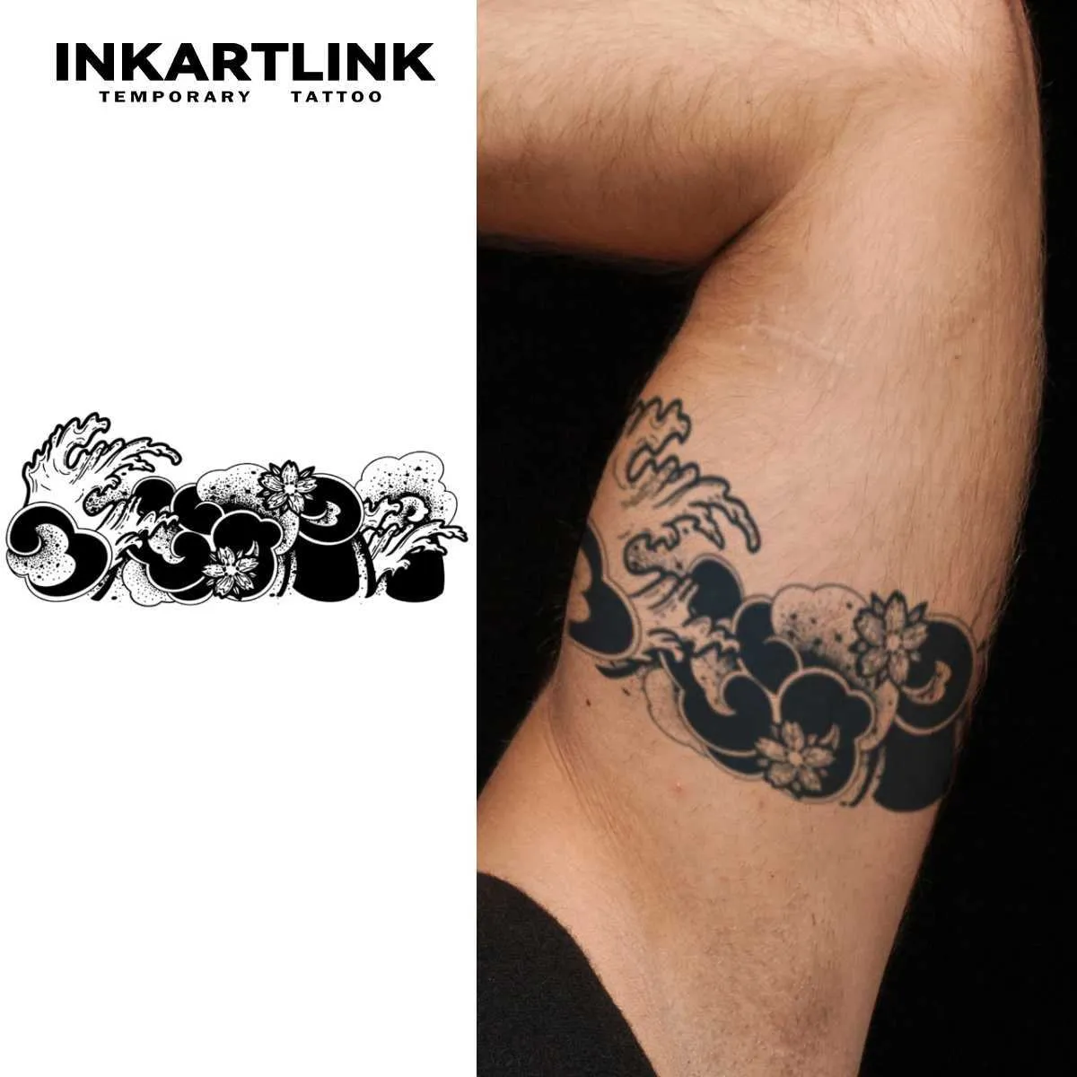 Waterproof Prinker S Temporary Tattoo Armband Sticker 15 Days Of Semi ...