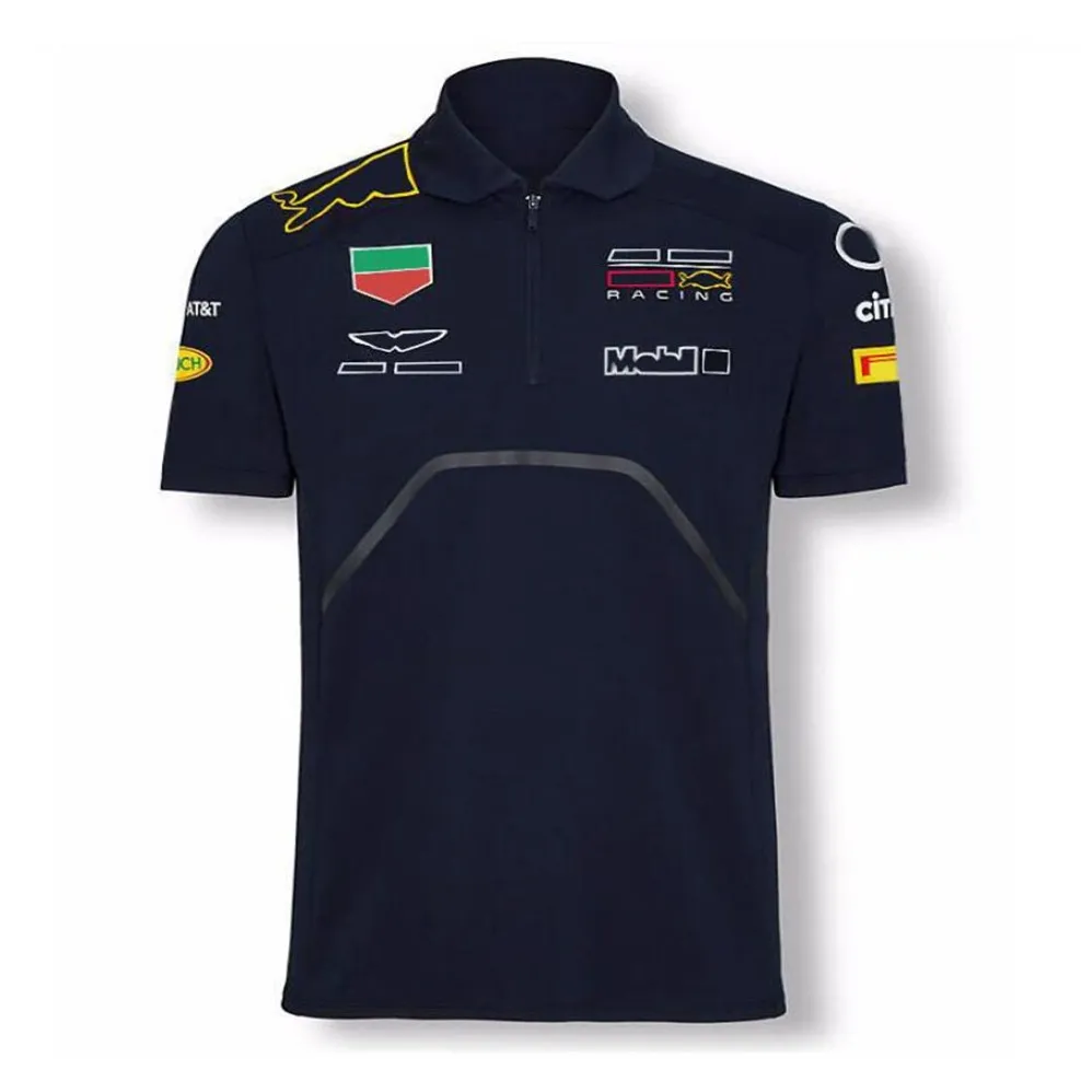 F1 Team Uniform Car Logo Polo Shirt Quick Drying, Breathable, And Short ...