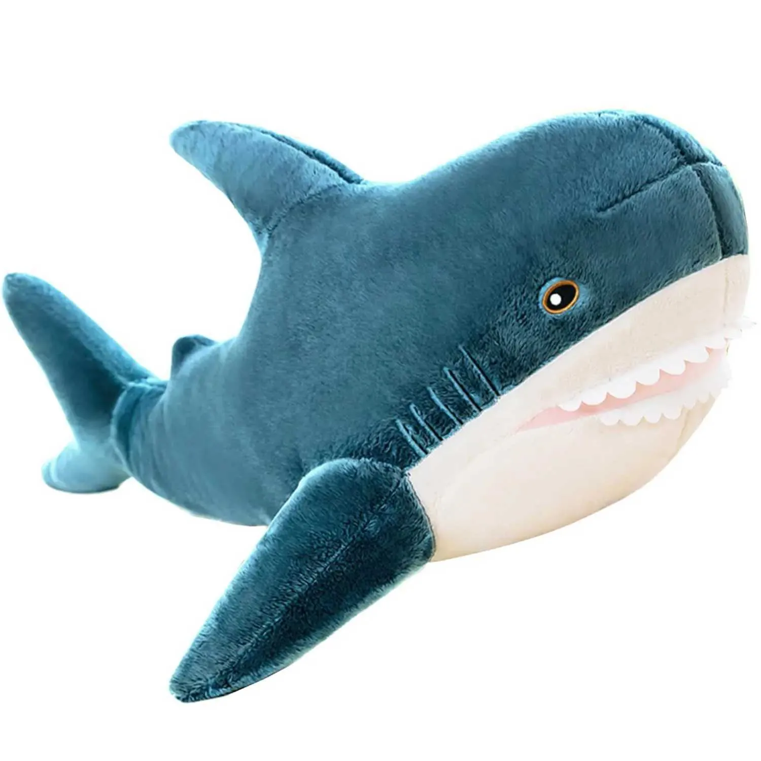 30cm Soft Stuffed Shark Shark Soft Toy Perfect Reading Pillow And ...