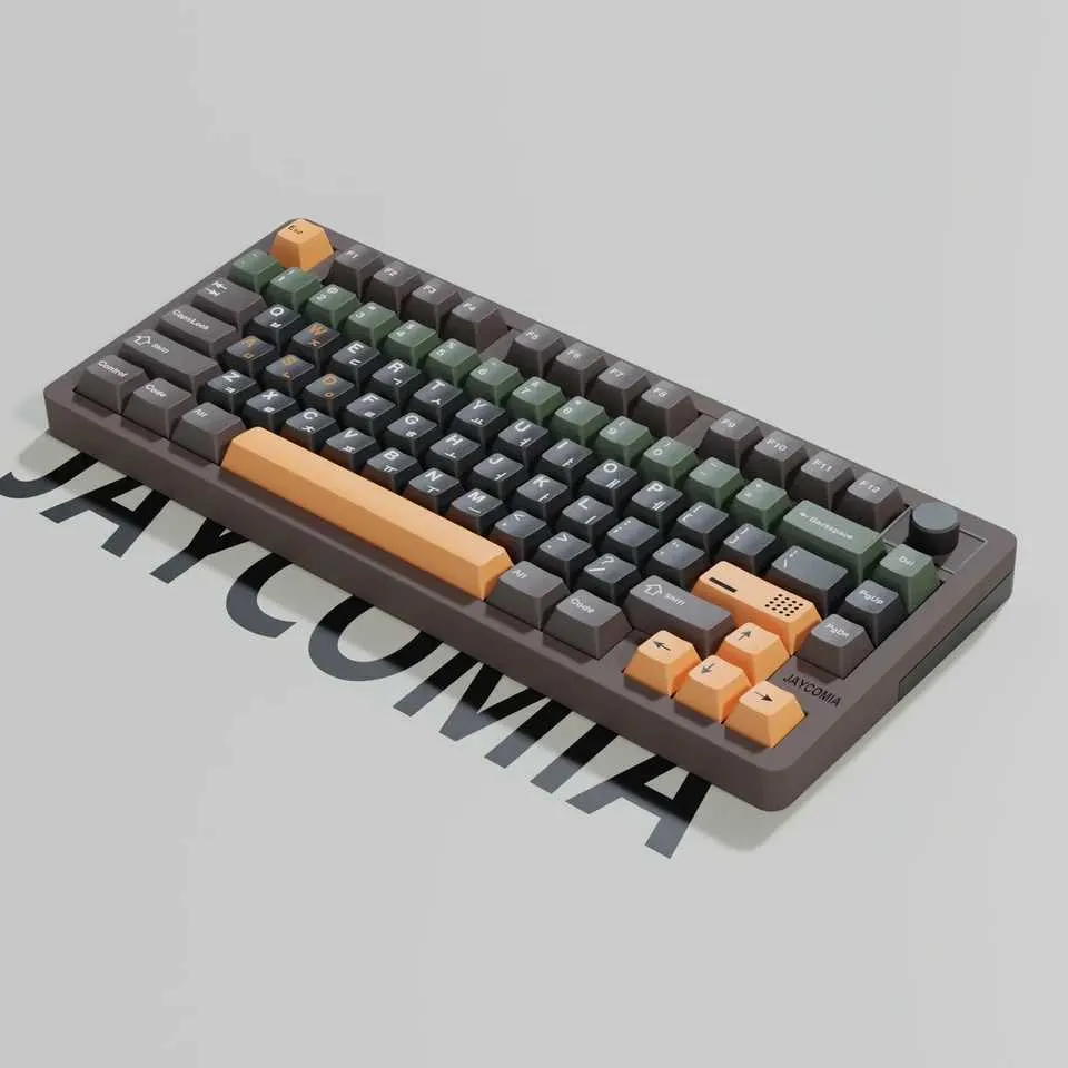 Korean Keycaps For Mechanical Keyboards PBT Resonance Cherry Profile 7u ...