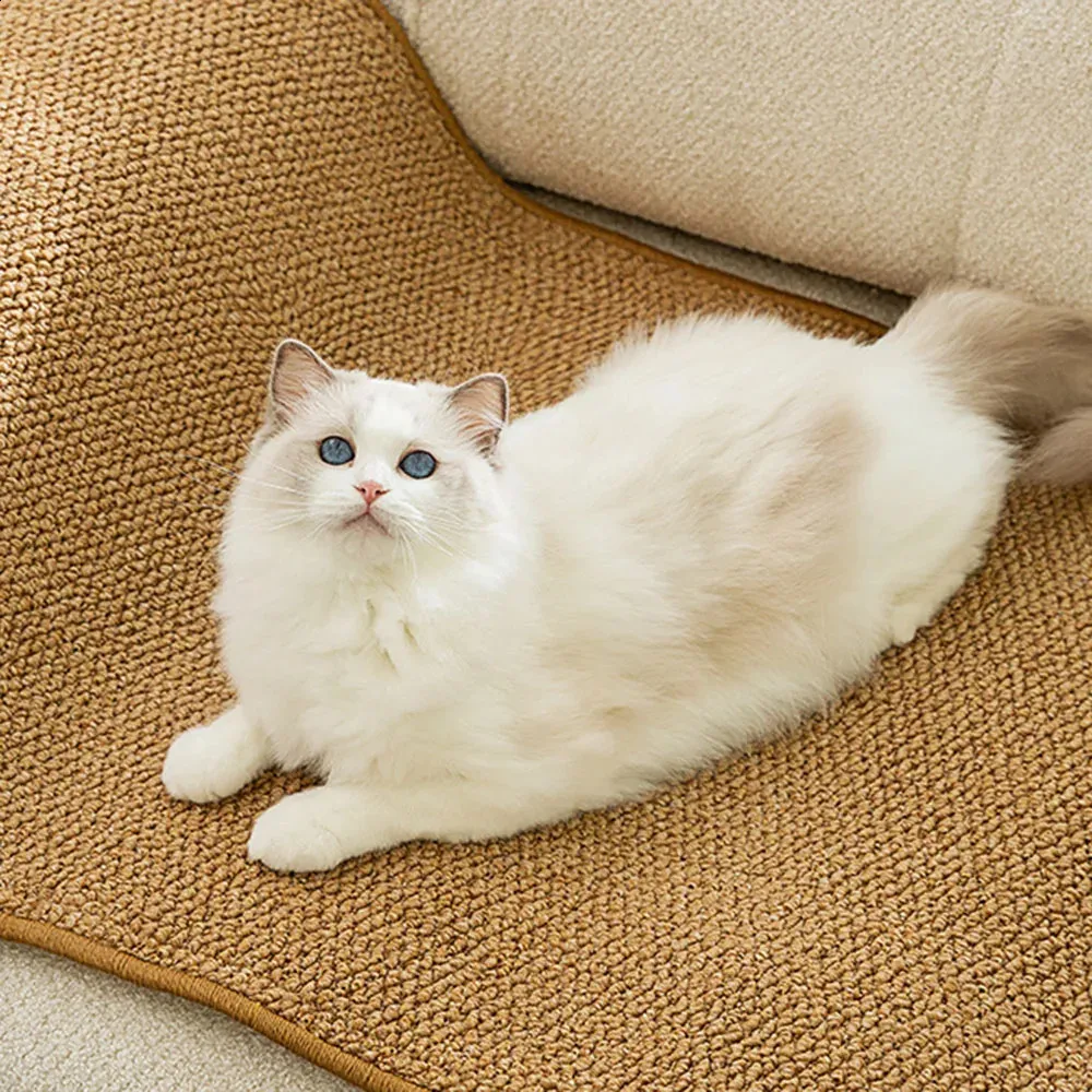 Horizontal sisal cat scratch pad multifunctional claw sharpener for ...