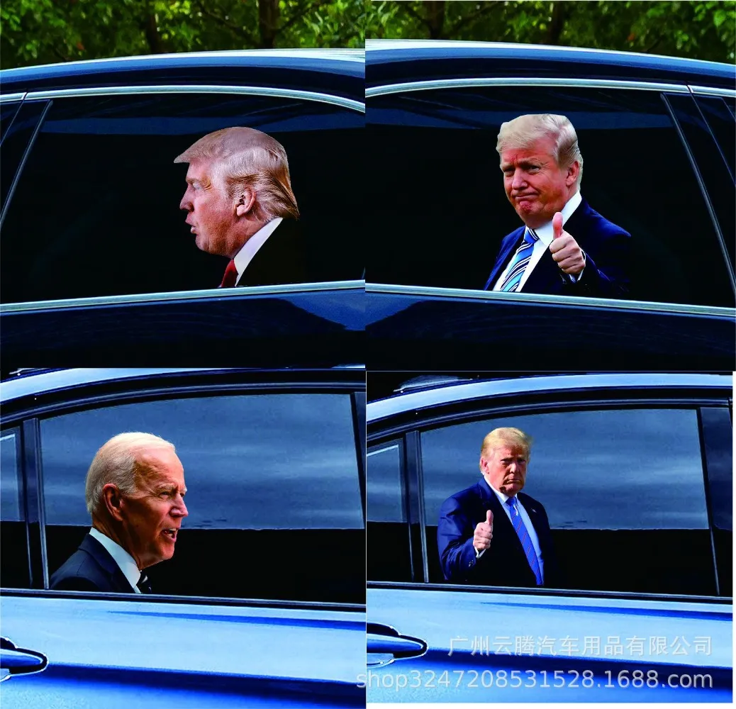 Wholesale US Presidential Election Trump Biden 2024 Car Stickers Car ...