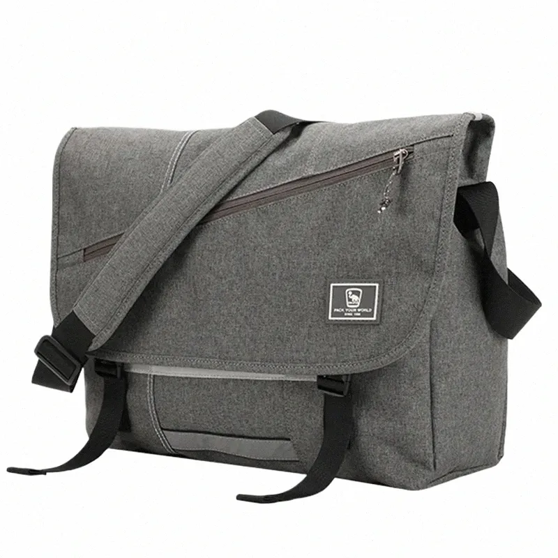 DHgate.com:2024OIWAS 15.6 Inch Laptop Bag for Men, Canvas Briefcase ...