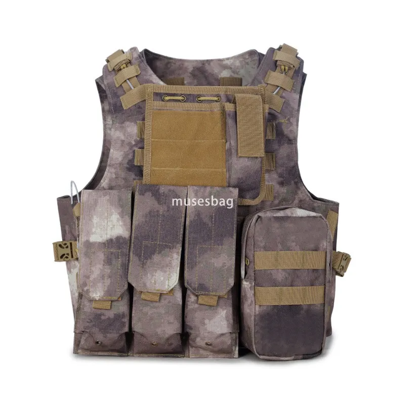 Amphibious Tactical Cs Field Camouflage Armor Outdoor Combat Vest ...