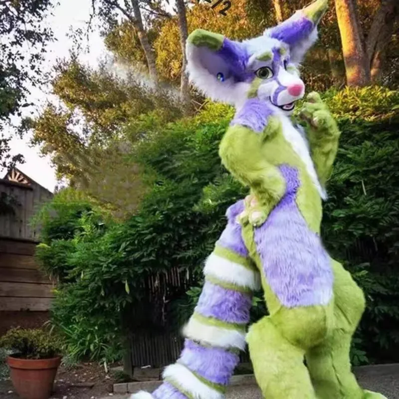 Handmade Japanese Cat Fury Cartoon Doll 2525 Fox Fursuit Husky Mascot ...