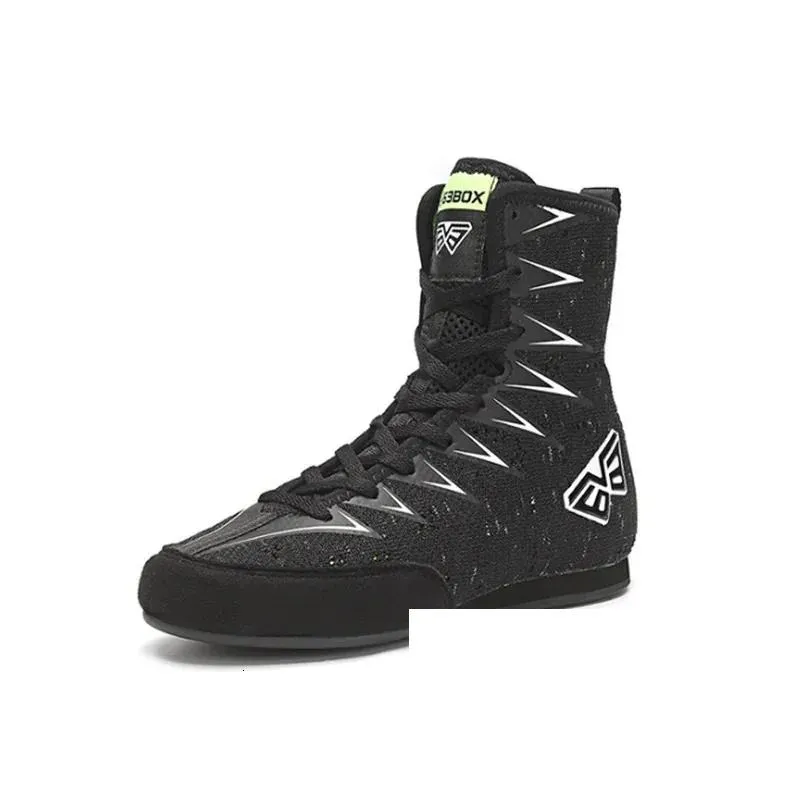 DHgate.com:V63 High-Top Childrens Boxing Shoes: Breathable Cowhide ...