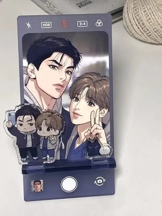 Mingwa Jinx Yaoi BL Anime Acrylic Stand With 3 Cards Korean Manhwa ...