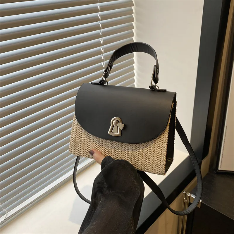 Woven Shoulder Bag: New Fashionable Crossbody, Versatile & Chic. Shop ...