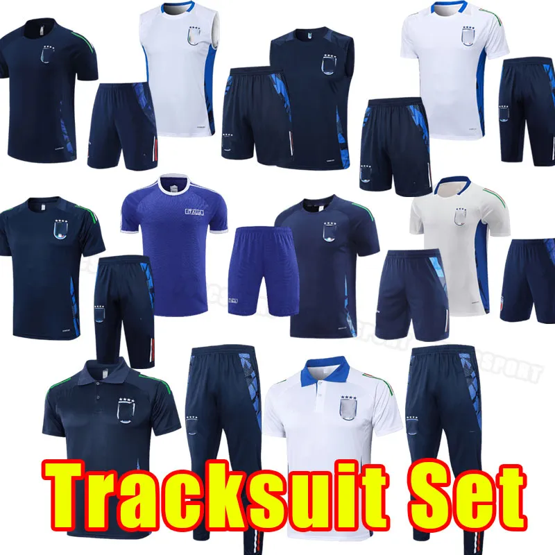 Premium European Football Training Set: Italy Style Tracksuit & Jersey ...