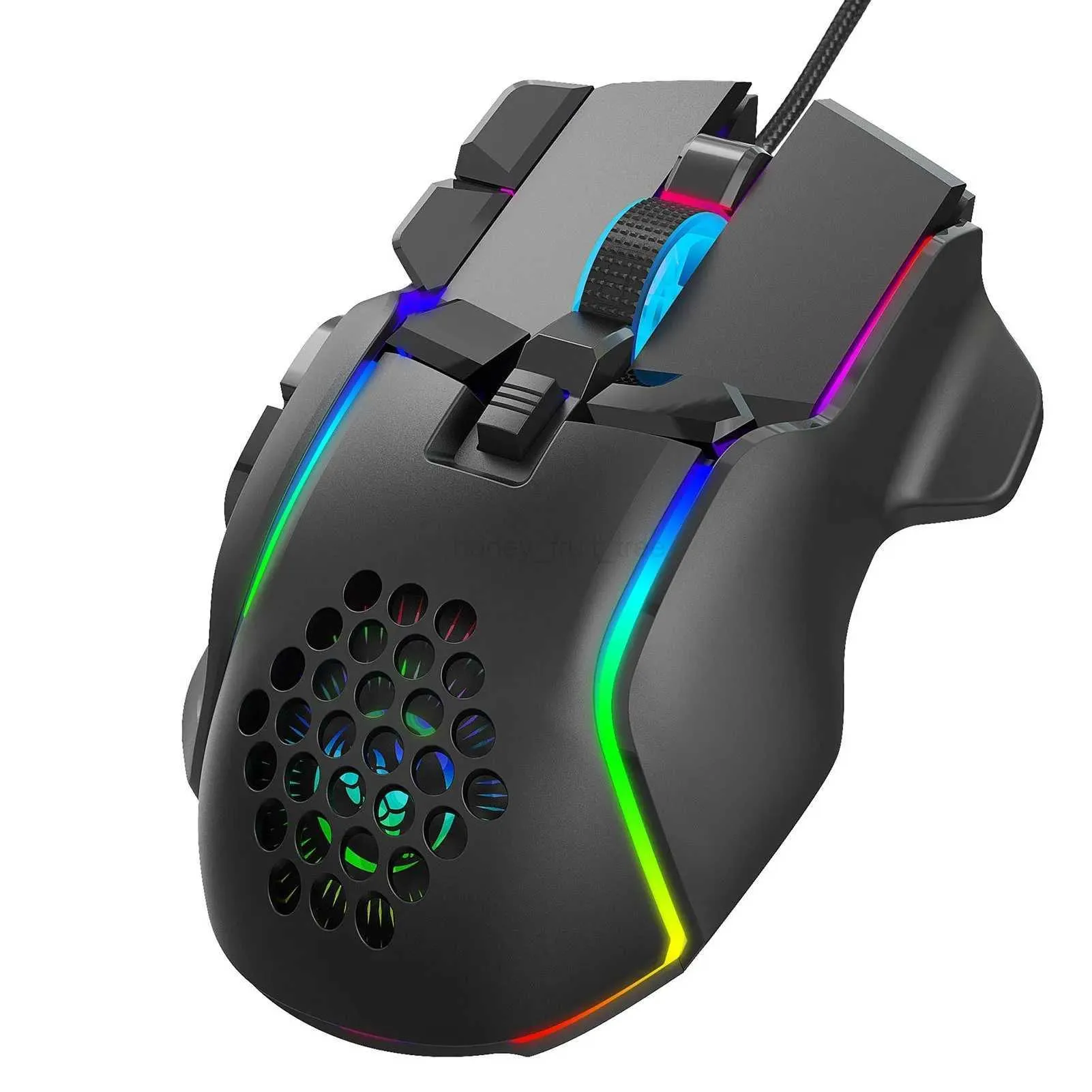 HXSJ S700 USB Wired Gaming Mouse with 10 Programmable Macro Keys ...