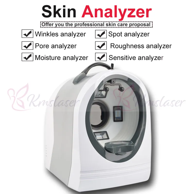 Professional Skin Analyzer Machine - Digital Face Skin Test, 110V-240V ...