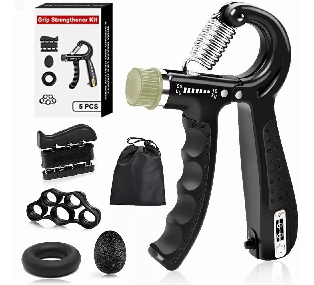 DHgate.com:5Pcs Adjustable Hand Grip Strengthener Kit: Versatile ...