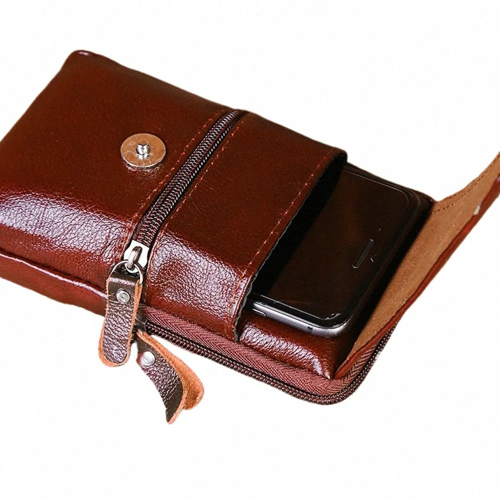 Classic Texture Multi Functi Men PU Waist Bum Bag Creative Design Chic ...