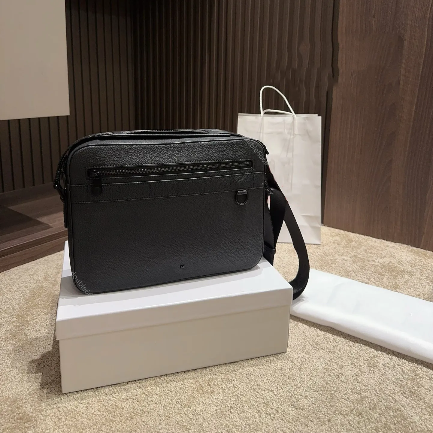 Top Black Men's Crossbody Bag, Shoulder Bag,... From Double6666, $76.17 ...