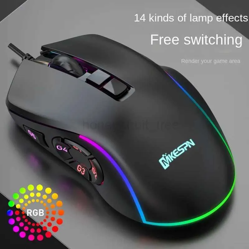 RGB Wired Gaming Mouse: 7200 DPI, 10 Programmable Buttons - Best Seller ...